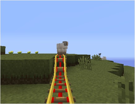 Crazy Train track! Minecraft Map